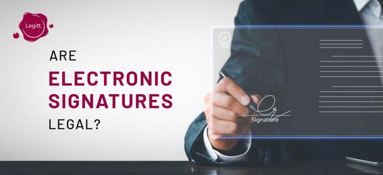 Are Electronic Signatures Legal?