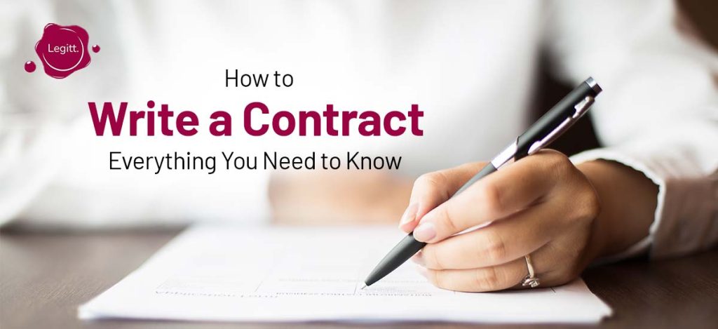 10 Steps on How to Write a Contract | Legitt AI