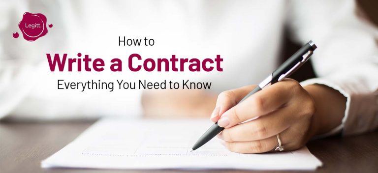10 Steps on How to Write a Contract | Legitt AI
