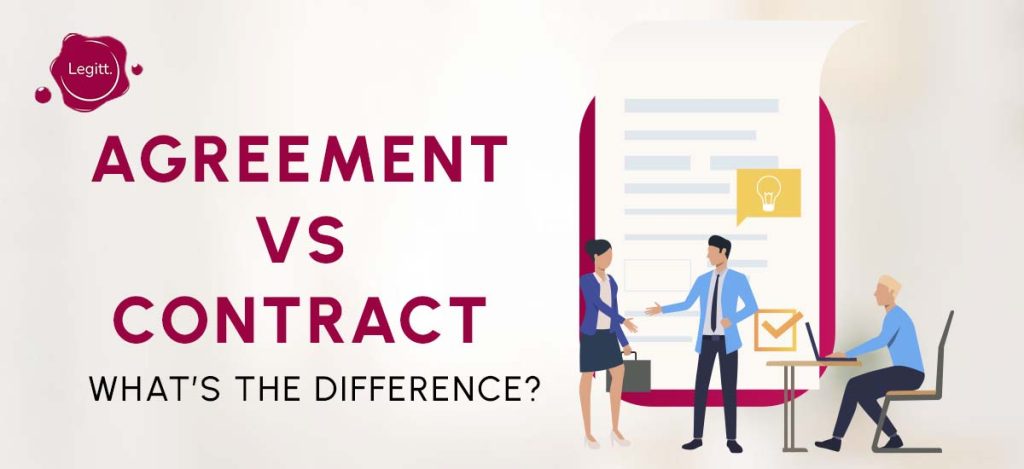 Difference Between Agreement and Contract | Legitt AI