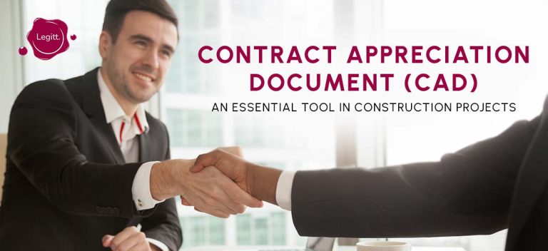 Contract Appreciation Document (CAD) in Construction Projects